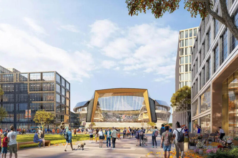 Proposed Chicago Bears Stadium | URB, inc.